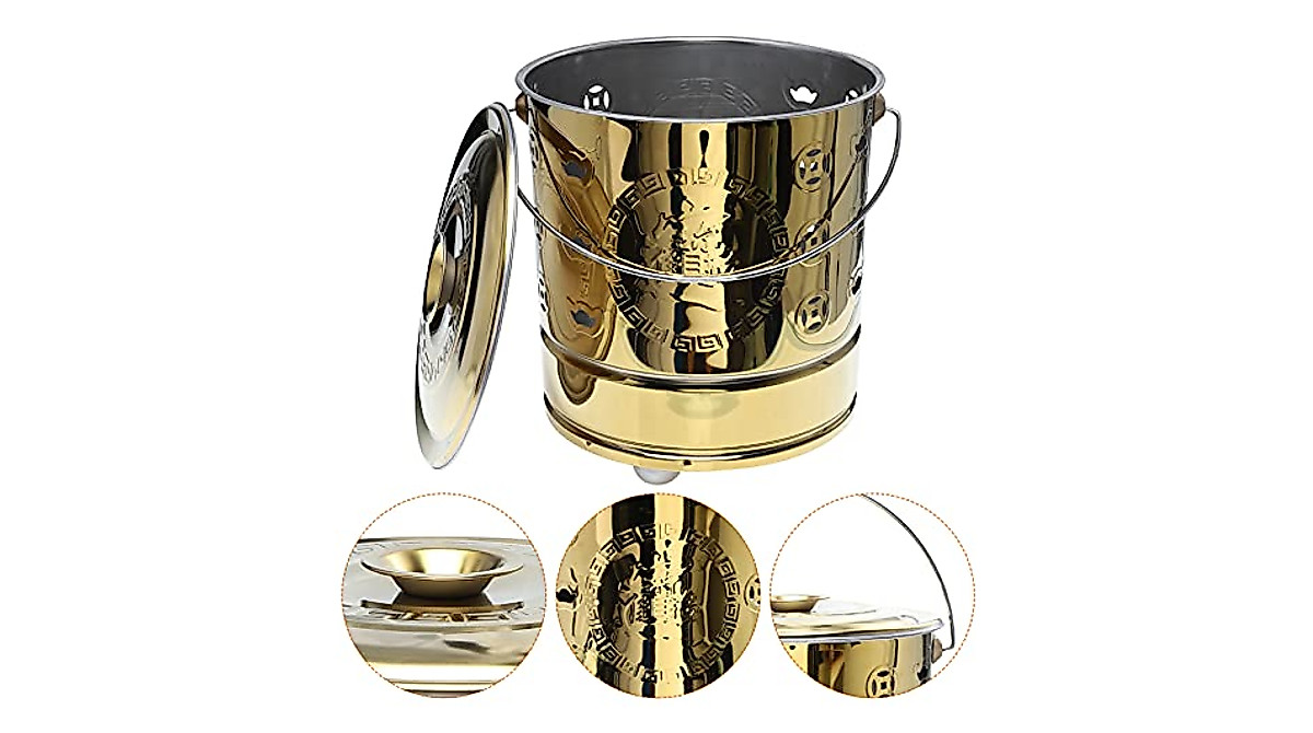Stainless Steel Burn Barrel for Outdoor Fire & Ceremonies | DOITOOL