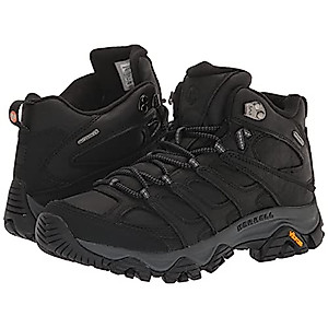 Merrell Men's Moab 3 Prime Mid Waterproof Hiking Boot, Black, 11 Wide