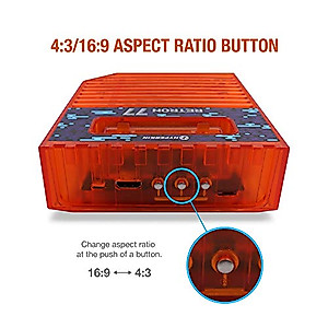 Hyperkin RetroN 77: HD Gaming Console for Atari 2600 (Retro Amber) - Not Machine Specific
