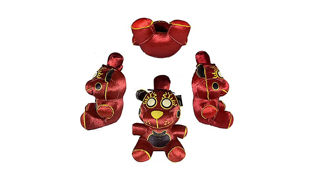 FNAF Red Freddy Plush Toy - Limited Edition Security Breach Collectible