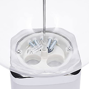 Fetcoi White Vending Machines, Bubble Gumball Bank Candy Gumball Machine for 1.26" Bubble Gum Ball Candy, Gumball Candy Dispenser for Kids Game Retail Stores - for $1 Coins