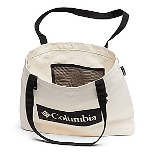 Columbia Unisex Camp Henry Tote, Undyed Canvas/Black Logo, One Size