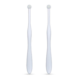 MiOYOOW 2PCS Dog Toothbrush, Pet Toothbrush with Ultra Soft Bristles for Sensitive Pet Teeth & Gums Puppy Kitten Cats Small Breed Dogs