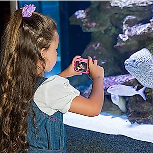 WSNDD Kids Camera, Toddler Camera for 4 5 6 7 8 9 Year Old Girl Gifts, 4-9 Year Old Girl Birthday Gifts, HD Kids Pink Video Camera with 32GB SD Card