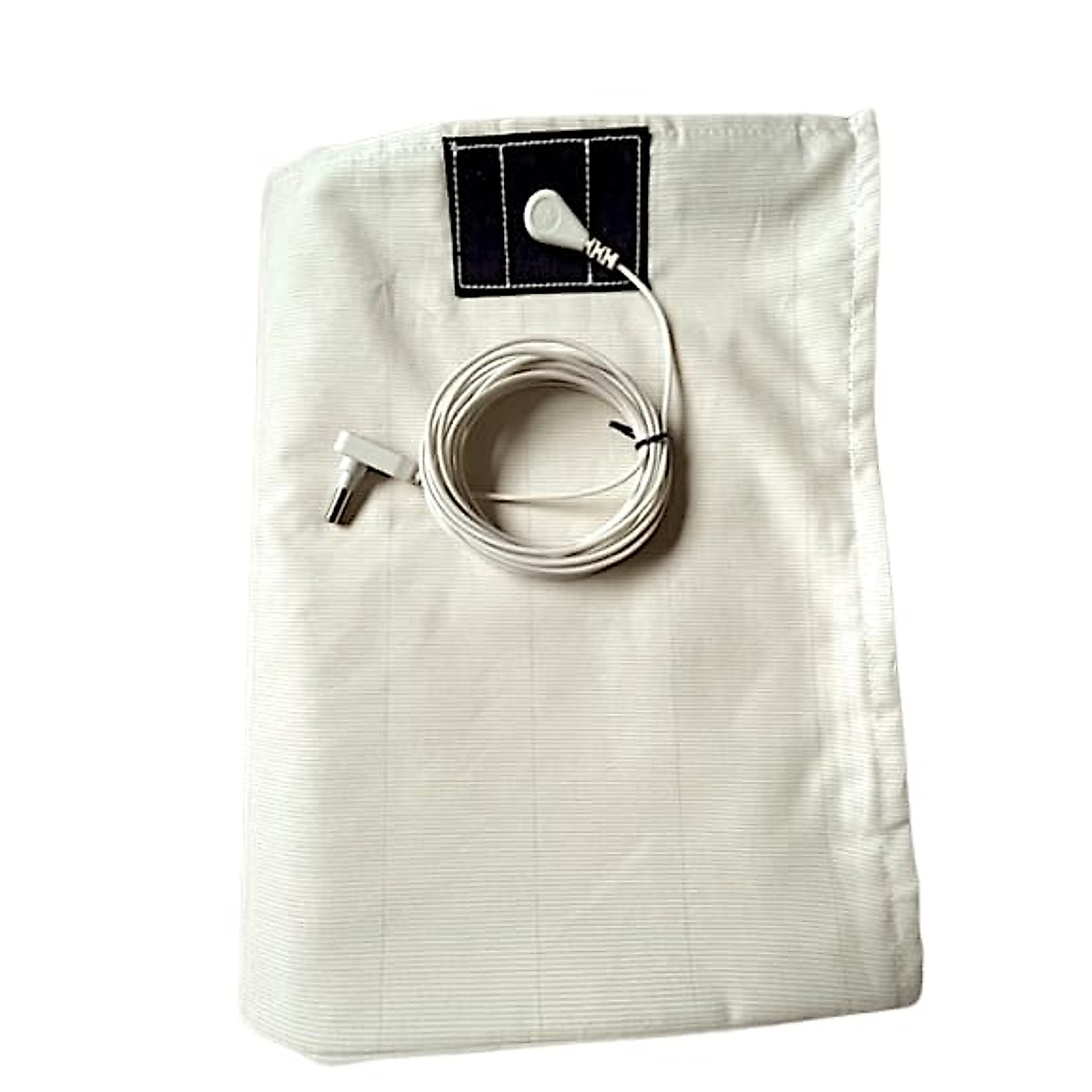 Redemption Shield® 10% Silver Fiber Fitted Grounding Bed Sheet | Earthing for Better Sleep | Beige, California King Size