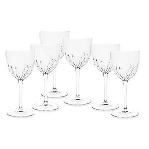 Luigi Bormioli Glass Mixology 5 3/4" Nick & Nora Dessert Wine Stem, 5 oz., Set of 6