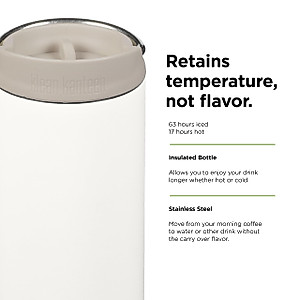 Klean Kanteen TK Wide 20 Oz Tofu