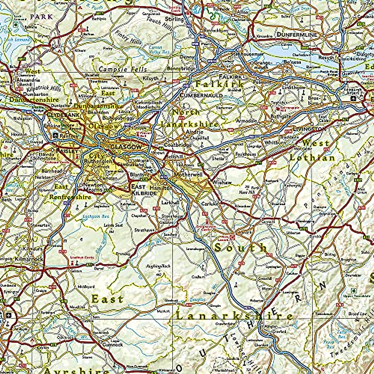Scotland Map (National Geographic Adventure Map, 3326)