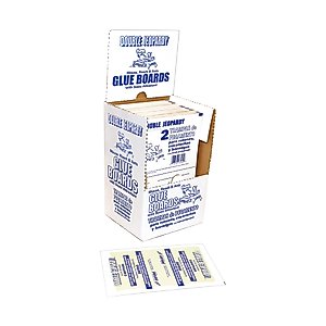 JT Eaton Double Jeopardy Flat Glue Board – 8.5" x 5.25", Economical Mouse and Insect Trap