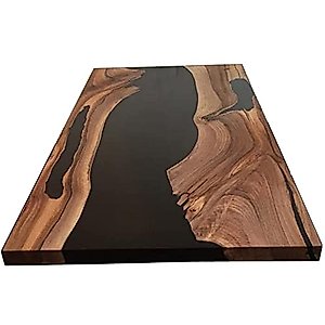 Epoxy Table, Epoxy Resin River Table, Live Edge Wooden Table, Natural Wood, Dining table, Natural Epoxy Table, Resin Table