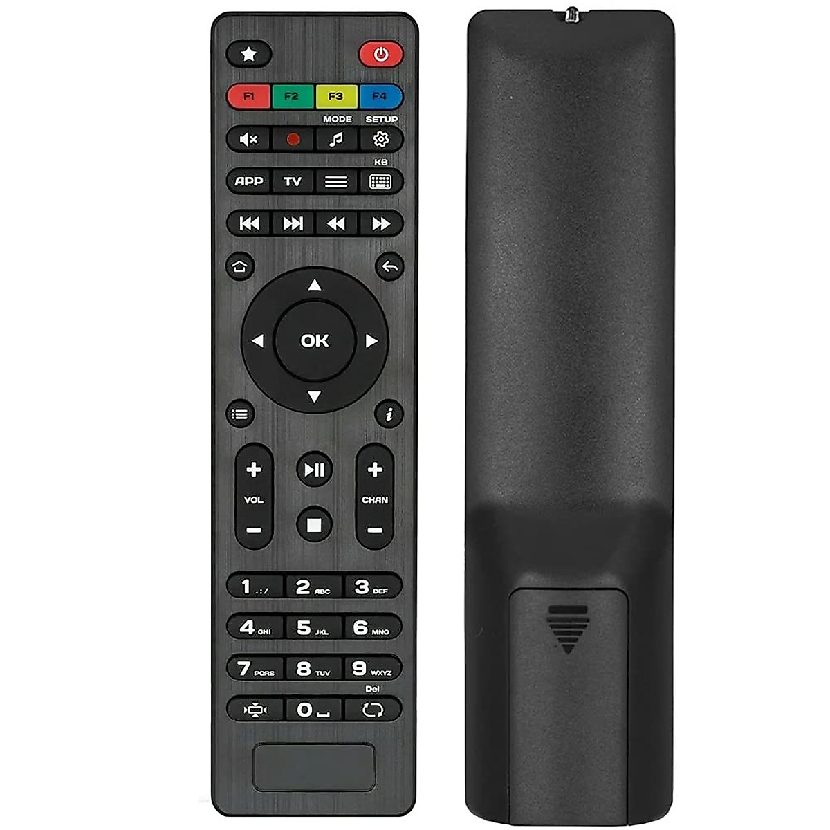 Amiroko Replaced Remote Control Compatible with MAG IPTV Set-Top Box Mag 250 254 255 256 257 261 270 349 350 351 352, MAG322W1, MAG254W1 and More