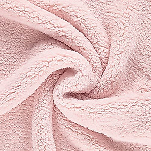 Graco Ultra-Soft and Luxurious Baby Blanket | 30x40 inch | Double Sided Sherpa with Sherpa Backing