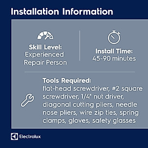 Electrolux 134616100 Bellows Kit
