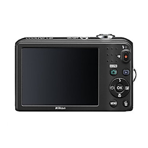 Nikon COOLPIX L28 20.1 MP Digital Camera with 5x Zoom Lens and 3" LCD (Black) (OLD MODEL)
