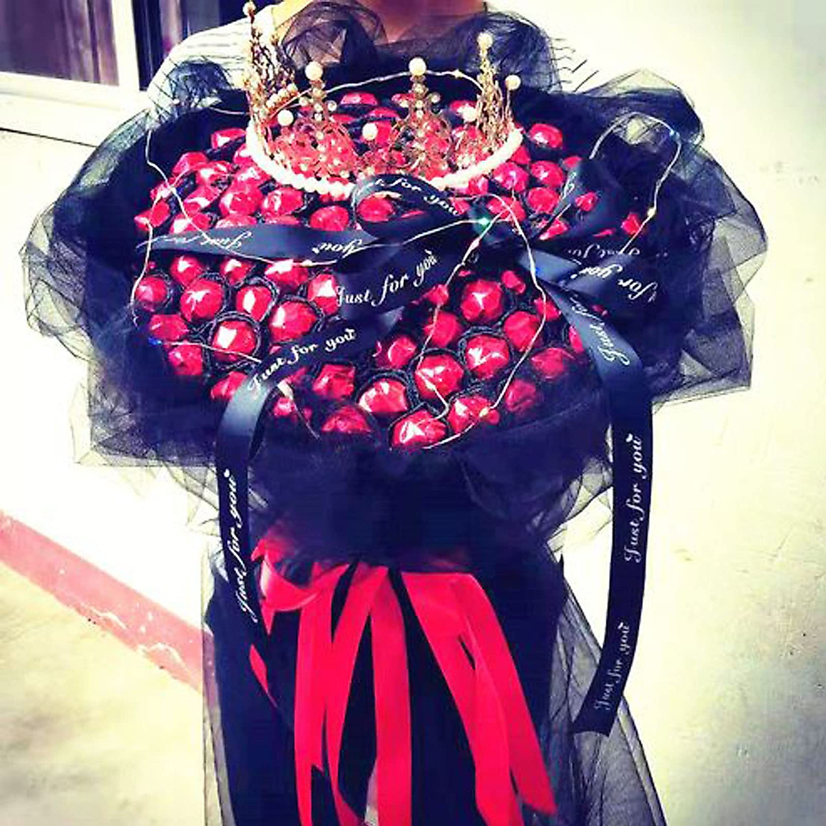 Palksky Cake Pop Sticks for Candy Bouquets, 100-Count 15 Inch Clear Lollipop Sticks for DIY Cookie Bouquet Gift