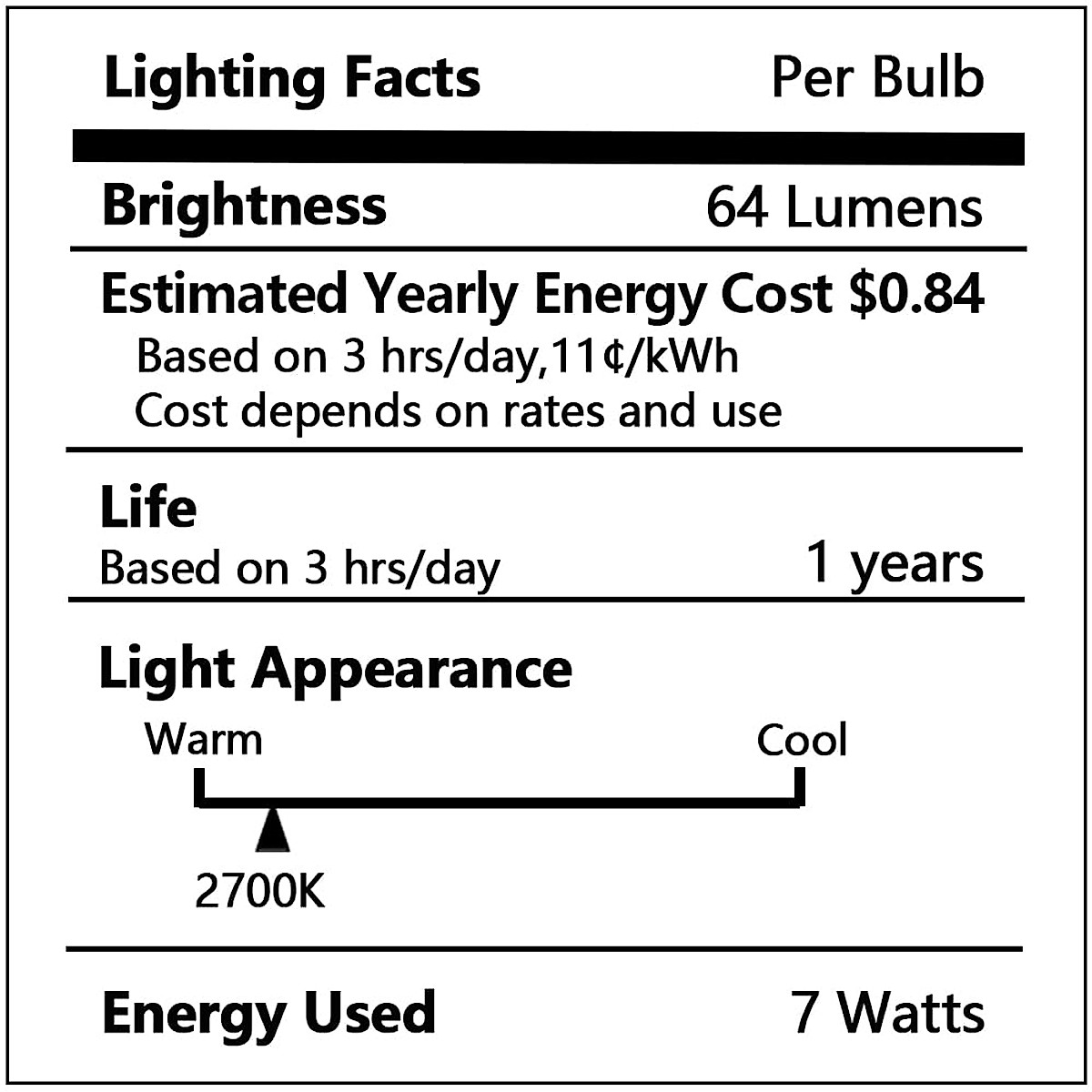 haraqi Landscape Bulb T5 12V Low Voltage 7 Watt Wedge Base Clear Xenon Light Bulbs for Landscape Lights, Cabinet and Automotive (10 Pack)