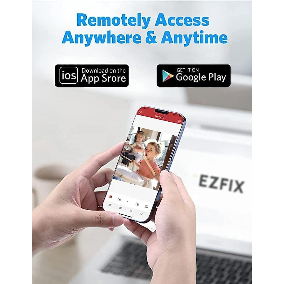 Pomocuty Hidden Camera Clock WiFi Mini Spy Cameras with Video Wireless Small Nanny Cams HD 1080P Indoor Camera for Home/Office Security