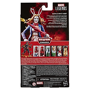 Spider-Man Hasbro Marvel Legends Series 6" Collectible Action Figure Marvel’s White Rabbit Toy, Buid-A-Figurepiece & Accessory