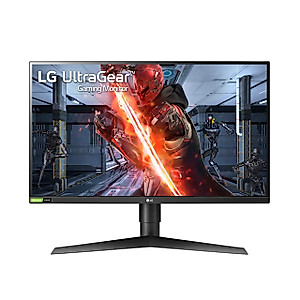 LG Electronics UltraGear 27GN750-B 27 Inch Full HD 1ms and 240HZ Monitor with G-SYNC Compatibility and Tilt, Height and Pivot Adjustable Stand,Black (Renewed)