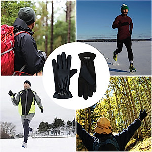 Manzella Men's Lightweight Gore-Tex Infinium Glove, Touchscreen Capable with Windproof Protection Against Cold Weather