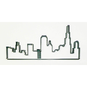 CHICAGO SKYLINE SILHOUETTE WINDY CITY SKYSCRAPERS COOKIE CUTTER MADE IN USA PR3370