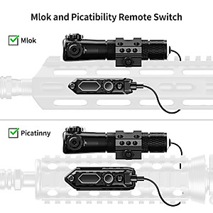 GL35 Green Laser Sight Green Dot Rifle Scope with 20mm Picatinny Mount and Pressure Switch Included