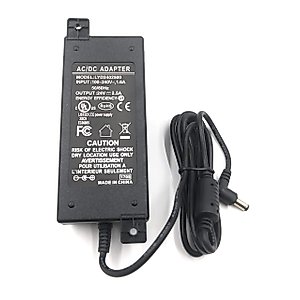 PoE Texas PS-24v60w | 24 Volt 2 Amp 60 Watt Power Supply for PoE Injectors - UL and FCC Approved