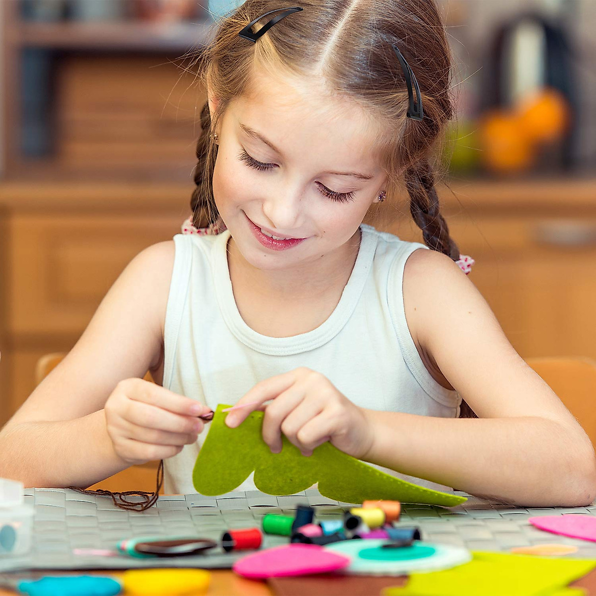 Chinco 24 Pcs Double Grip Hair Clips Metal Snap Clips Women Barrettes for Hair Making, Salon Supplies(Black,2 Inch)