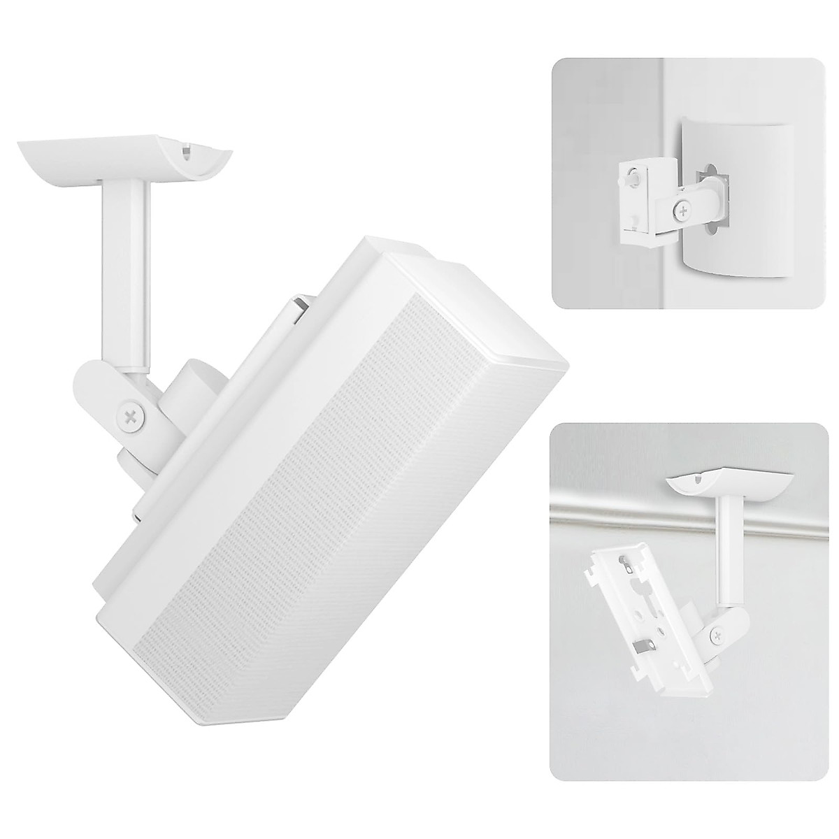 Dinghosen Steel Wall Mount Ceiling Bracket Stand for UB-20 Series II Compatible with Virtually Invisible 300 Lifestyle 600 ST535 ST525 ST520 535III 525III CM520 SoundTouch JC-II AM6-V AM10-V AM10IV