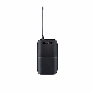 Shure BLX14 UHF Wireless System for Guitar and Bass with 1/4 Jack - 14-Hour Battery Life, 300 ft Range, UHF | Includes 1/4" Jack Instrument Cable & Single Channel Receiver | H10 Band (BLX14-H10)