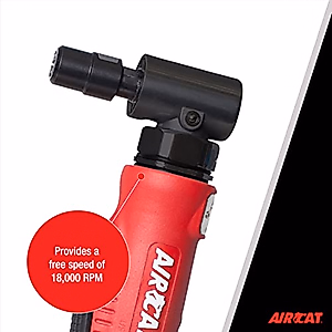 AIRCAT Pneumatic Tools 6255 Composite Right Angle Die Grinder 20,000 RPM