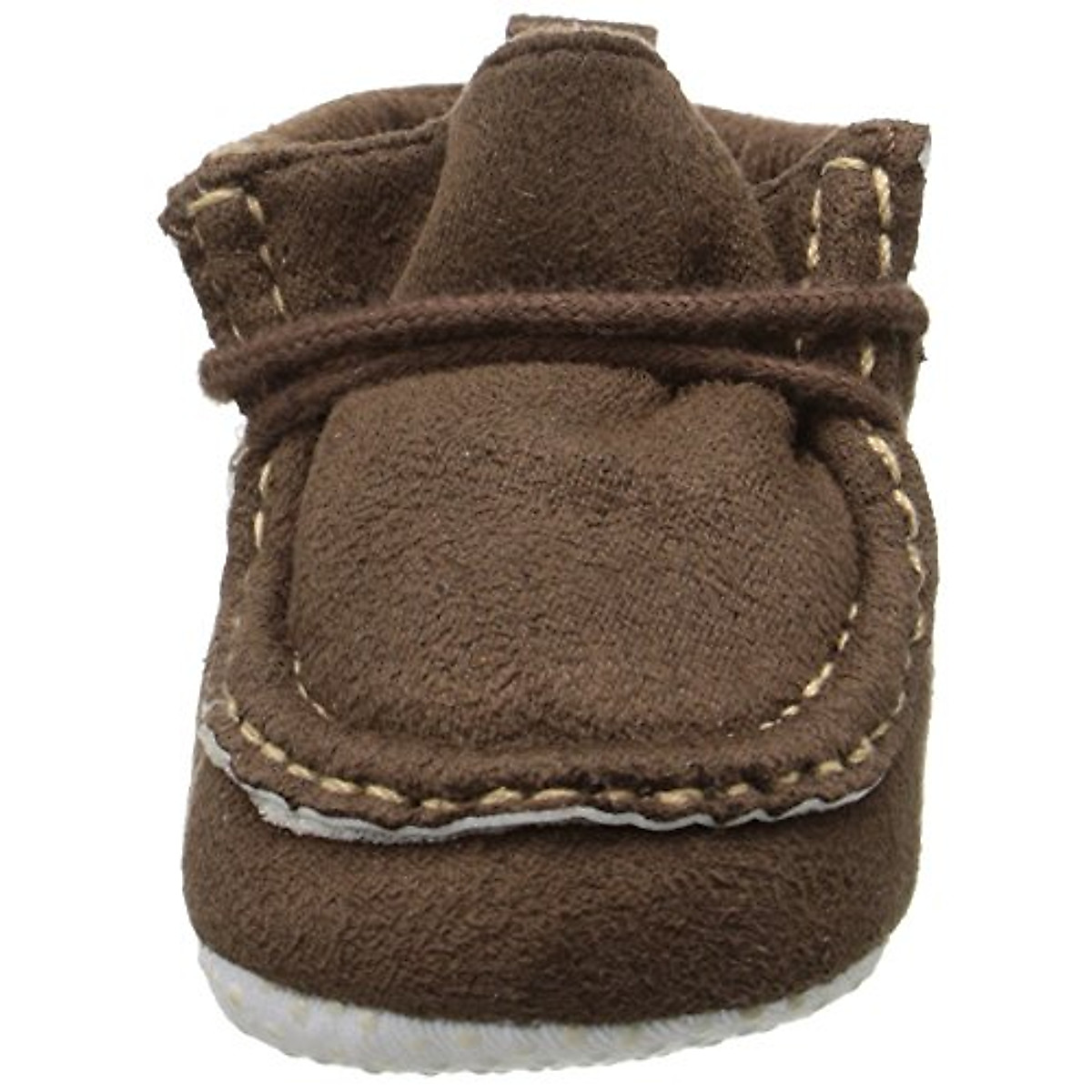 Luvable Friends Unisex Baby Crib Shoes, Brown Wallabee, 0-6 Months