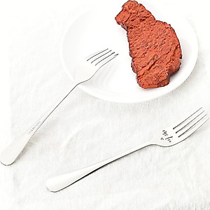 Bride and Groom Fork Gifts for Bridal Shower Gifts for Daughter Bride to Be Unique Marriage Gifts for Couples Wedding Engagament Gifts for Best Friend Sister Couples Newly Engaged