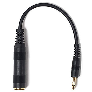 Sennheiser Genuine Adapter Cable Female 1/4" 6.3mm to Male 1/8" 3.5mm Plug for Headphones
