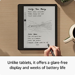 Certified Refurbished Amazon Kindle Scribe (32 GB) the first Kindle and digital notebook, all in one, with a 10.2” 300 ppi Paperwhite display, includes Premium Pen