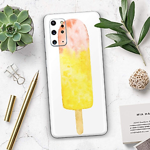 DesignSkinz Summer Mode Ice Cream v12 Protective Vinyl Decal Wrap Skin Cover Compatible with The Samsung Galaxy S20 (Screen Trim & Back Glass Skin)