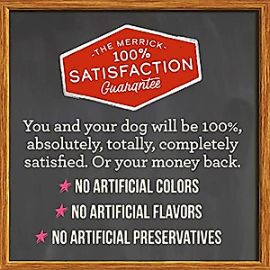 Merrick Lil' Plates Small Breed Dog Food, Grain Free Senior Real Chicken and Sweet Potato Recipe, Small Dog Food - 4 lb. Bag