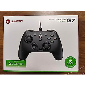 GameSir G7 Wired Controller for Xbox Series X|S, Xbox One and Windows 10/11 - PC Gaming Gamepad with 3.5mm Audio Jack (2 Swappable Faceplates)