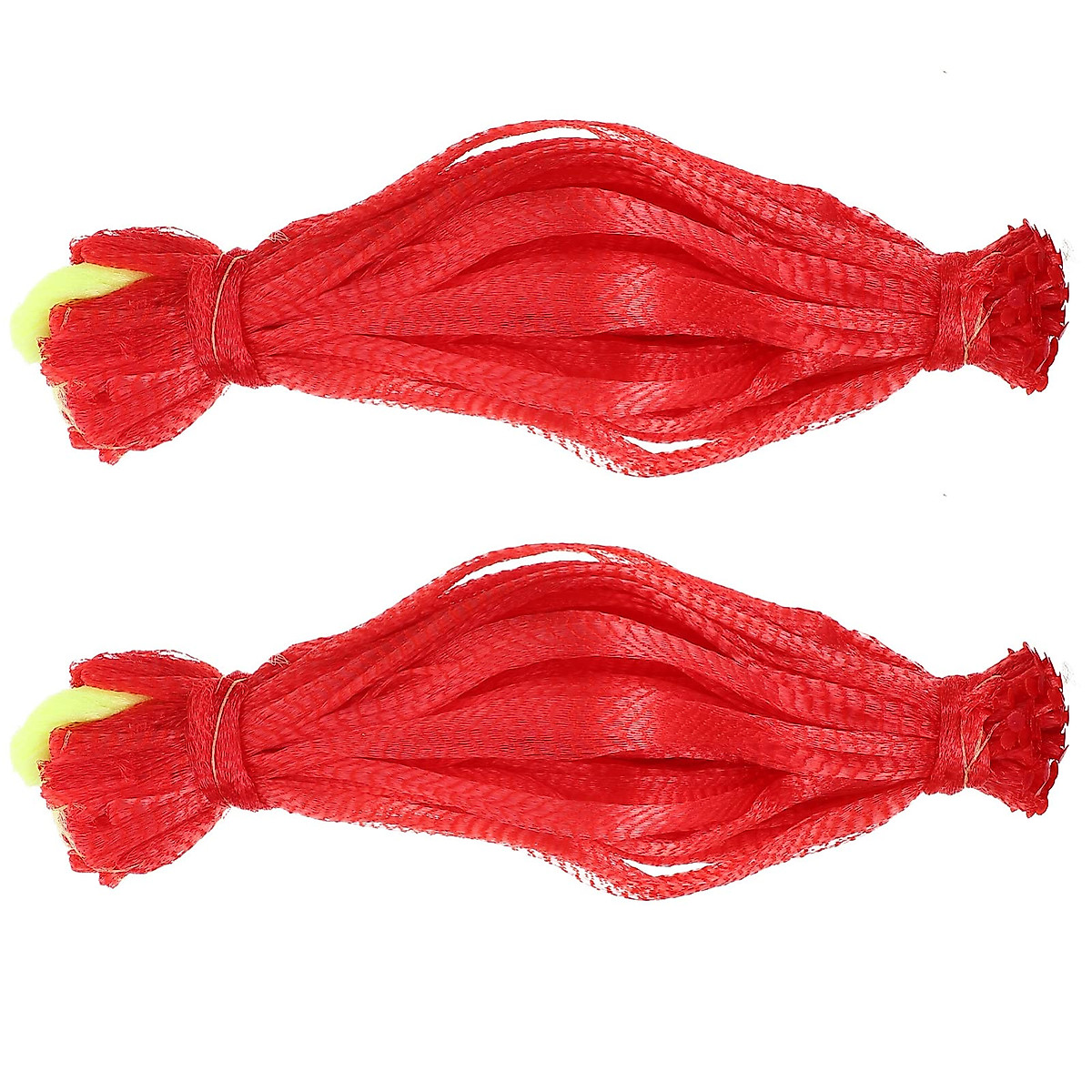 HANABASS 200pcs Mesh Produce Bags Seafood Boiling Bags Onion Fruits Mesh Produce Bags Reusable Net Bags for Vegetables and Fruits Boiling Bags for Cooking Crab Shellfish Crawfish Red