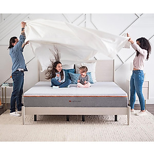 Craft & Trade Artistry Hybrid Memory Foam and Coil Mattress, CopperGel Foam and Caliber Edge Coils, 12-Inch, Queen, 100 Night Trial