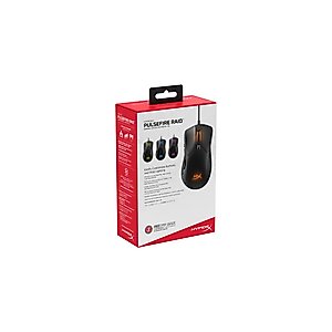 HyperX Pulsefire Raid – Gaming Mouse, 11 Programmable Buttons, RGB, Ergonomic Design, Comfortable Side Grips, Software-Controlled Customization,Black