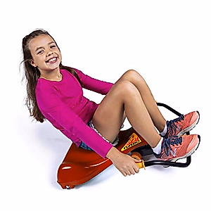 The Original Roller Racer Junior Flying Turtle Sit Skate, Kid Powered, No Motor, No Pedals, No Batteries, Power by Zig zag Motion, Promotes Active Play in or Outdoors, Non-marring Skate Wheels