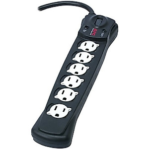 APC P6B 6-Outlet Essential SurgeArrest(R) Surge Protector PET2