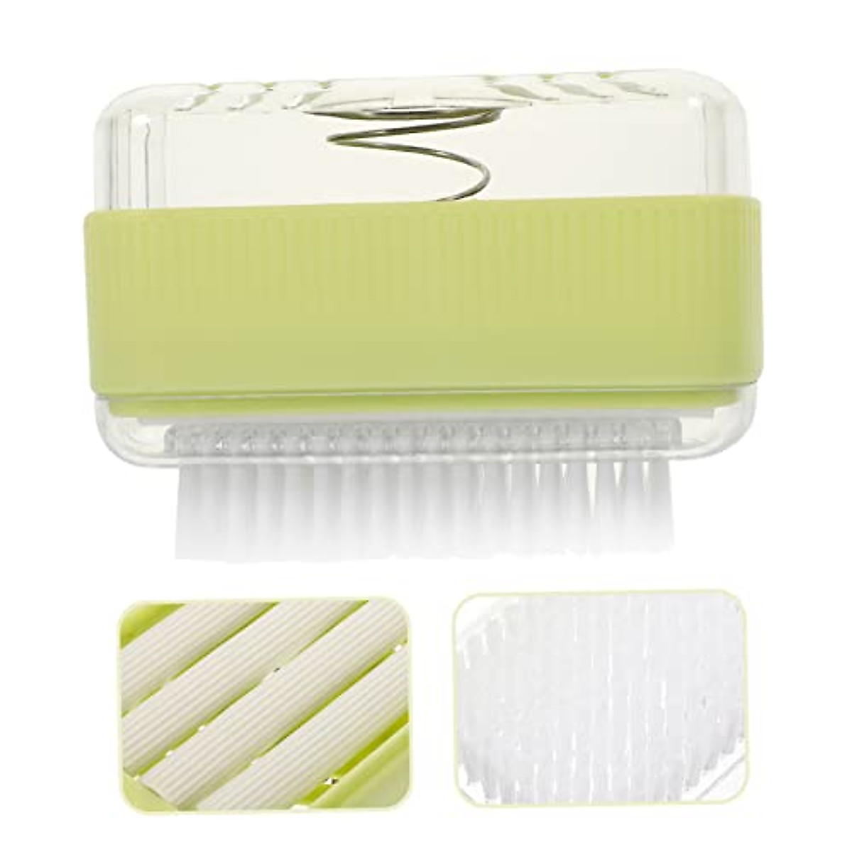 2pcs Box Soap Foaming Box Bathroom Supplies Soap Foaming Holder Soap Soapdish Laundry Brush Bubble Soap Multi-Functional Foaming Soap Dish The Lazy Travel Abs Multifunction