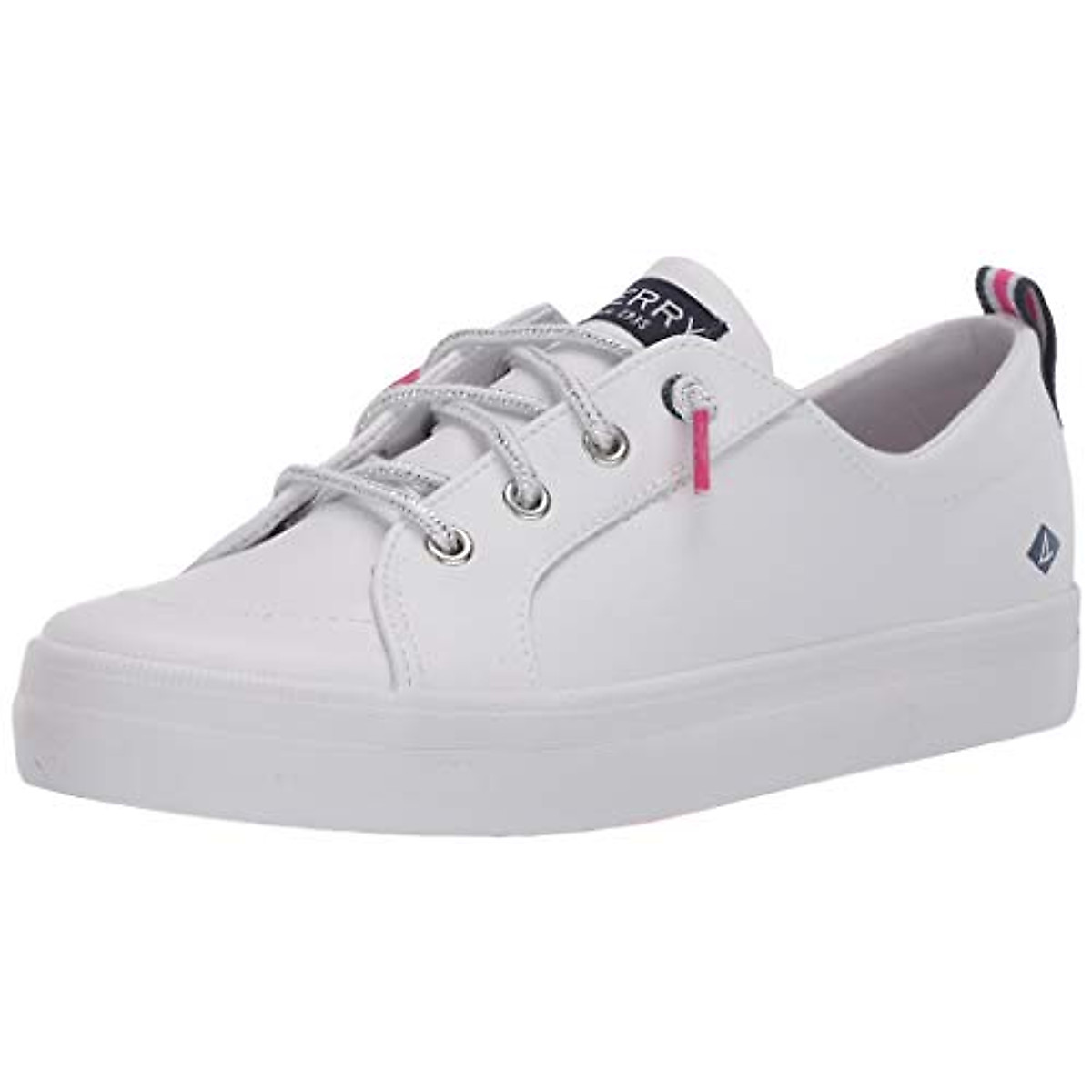 Sperry Crest Vibe Sneaker, White, 6 US Unisex Big Kid