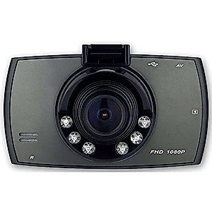 Coby 1080p Full HD Dash Cam Front Camera for Car | Car Dash Cam 4K with Night Vision Camera | Dynamic 4K Dash Cam with 2.2’’ LCD Display | Loop Recording | 8GB Memory Card, Wide-Angle Lens Dashcam