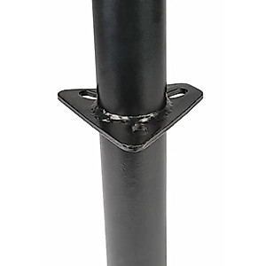 Mytee Products A Frame Trailer Jack - 2000 lbs Capacity, Black | Heavy-Duty Top Wind Tongue Jack - Ideal for RV, Utility, Boat & Marine Trailers