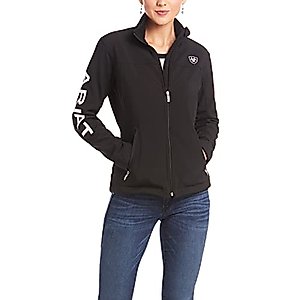 Ariat Female New Team Softshell Jacket Black Large