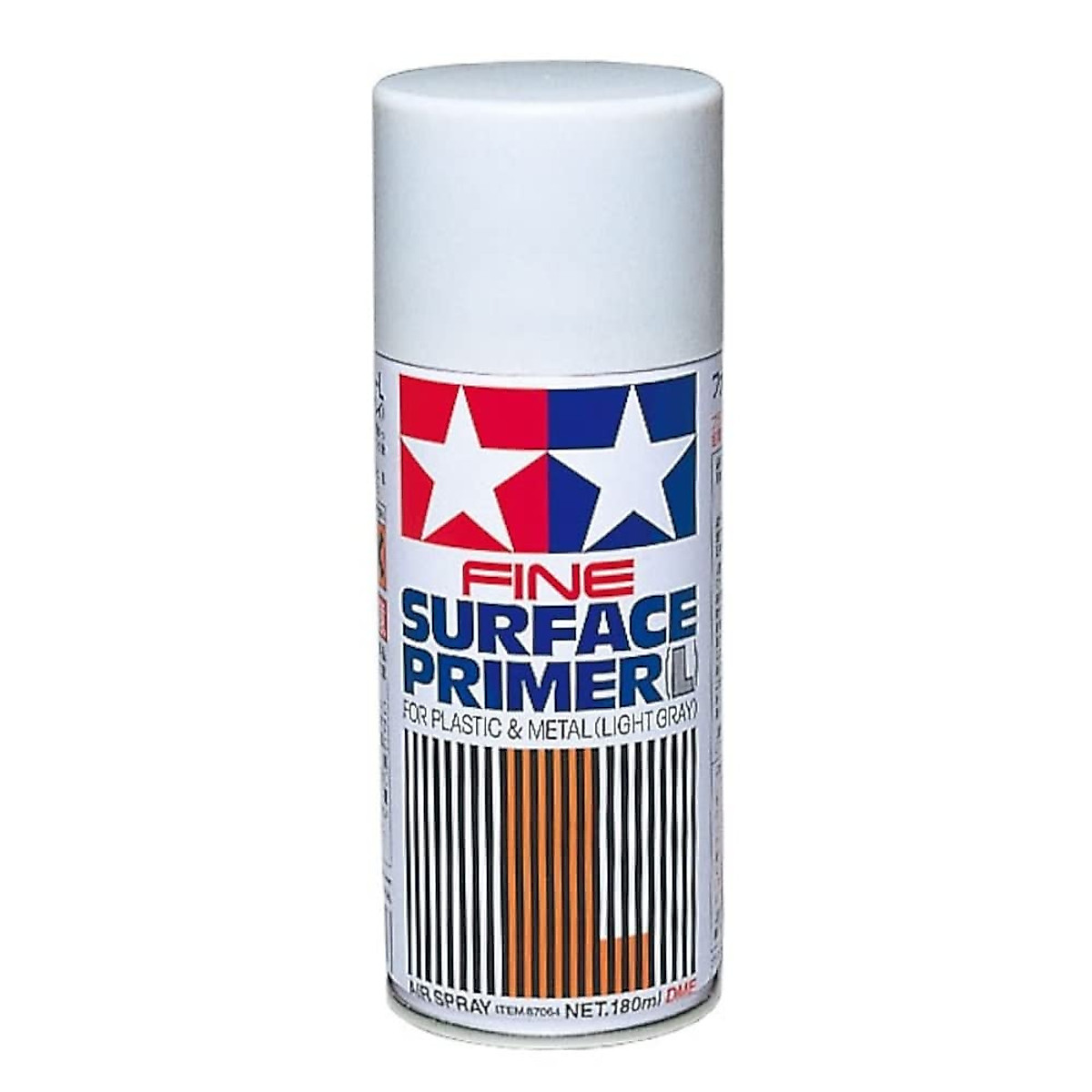 TAMIYA Gray Fine Surface Primer L 180ml Spray Can TAM87064 Lacquer Primers & Paints