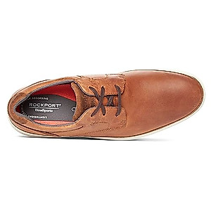 Rockport Men's DresSports 2 Go Plain Toe Shoe, new caramel, 14 M US